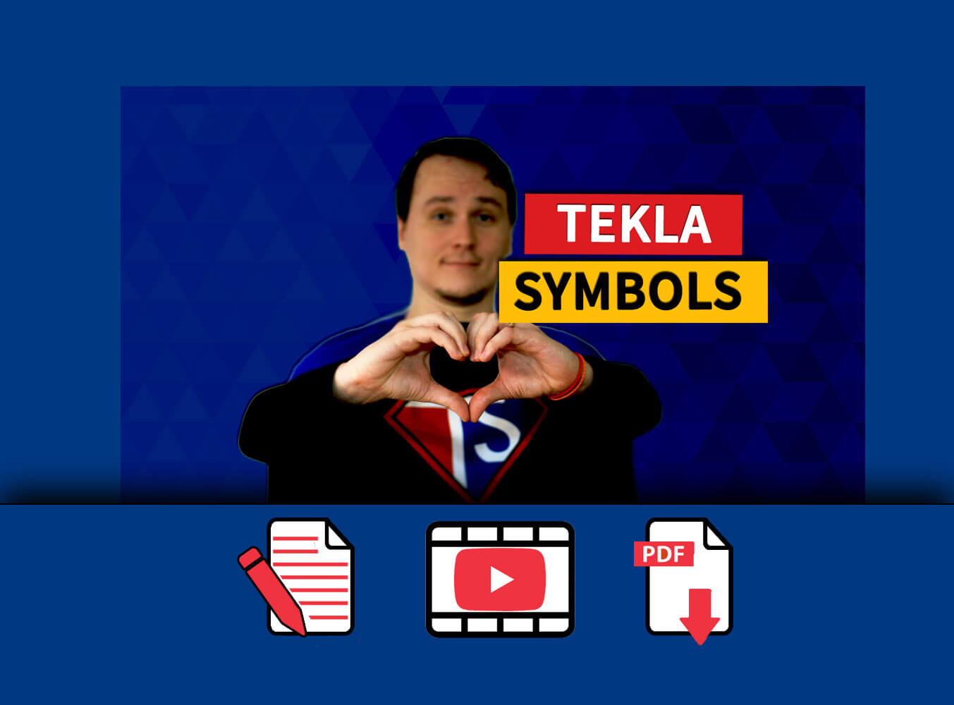 Tekla Tip 63: Your options for using symbols in Tekla - TS Guide